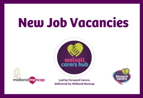 We are Forward Carers and we care for carers across the West Midlands